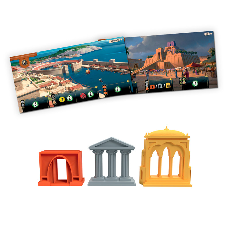 7 Wonders (2ª Edição): Edifícios - Expansão - Playeasy