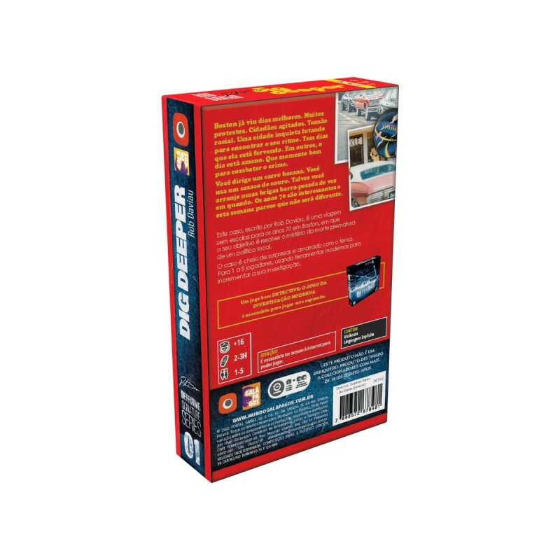 Detective: Signature Series – Dig Deeper - Expansão - Playeasy