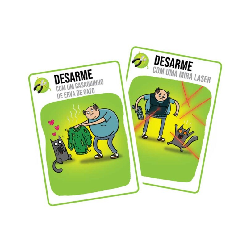 Exploding Kittens: Bem vs Mal - Playeasy