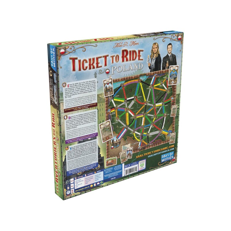 Ticket to Ride: Polônia - Playeasy