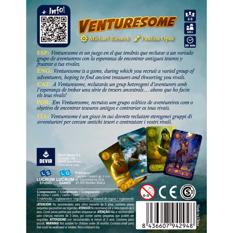 Venturesome - Playeasy